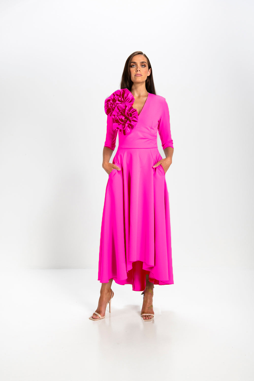 Kevan Jon - Betty B - Bright Pink – Nigel Rayment Boutique