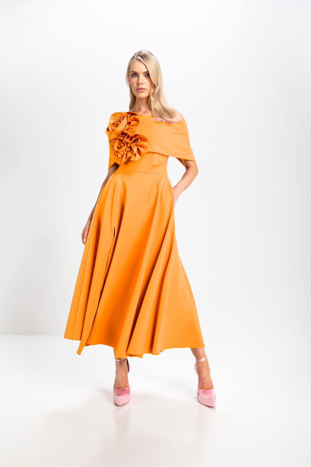 Kevan Jon - Kyoto Flare - Tiger Orange – Nigel Rayment Boutique