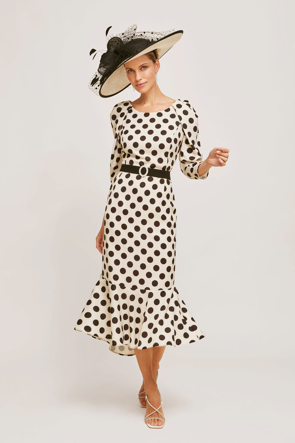 Luis Civit FD885 Ivory/Black – Nigel Rayment Boutique